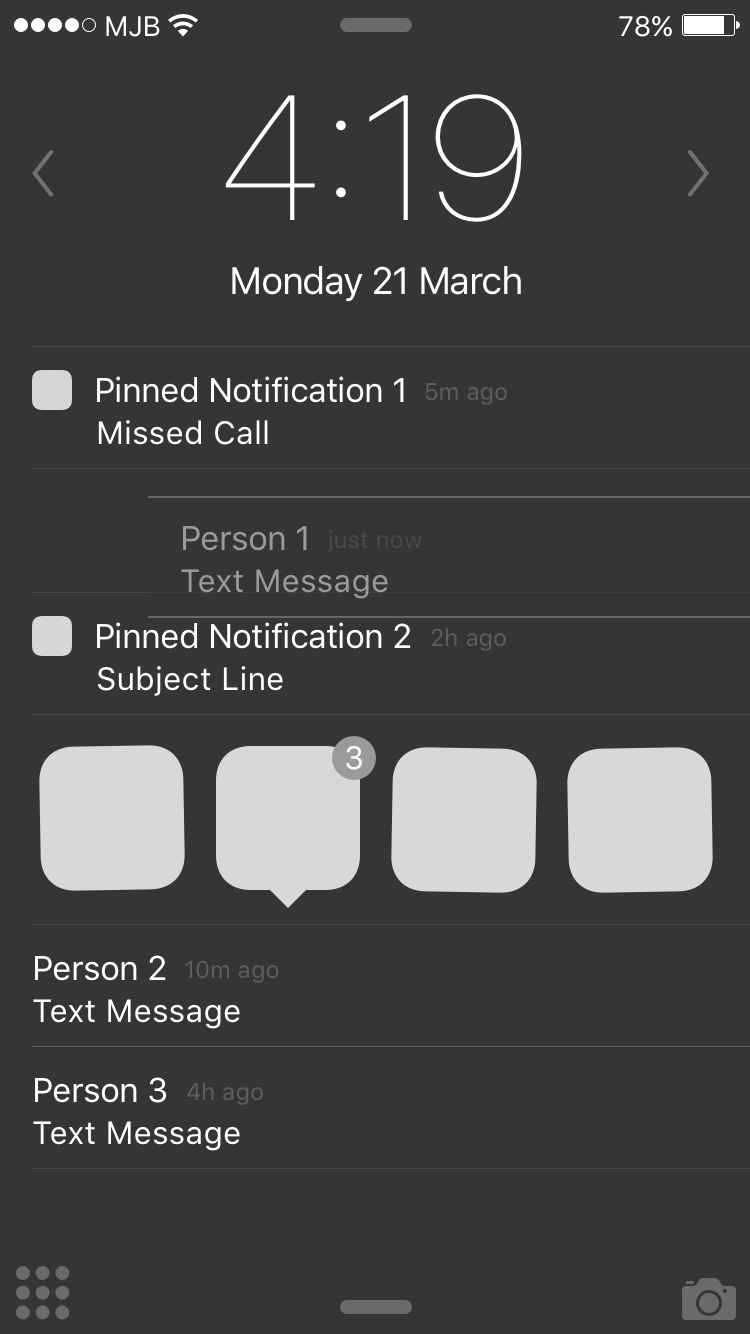 Case Study: A Better Lock Screen. My Intro to Digital Product Design ...