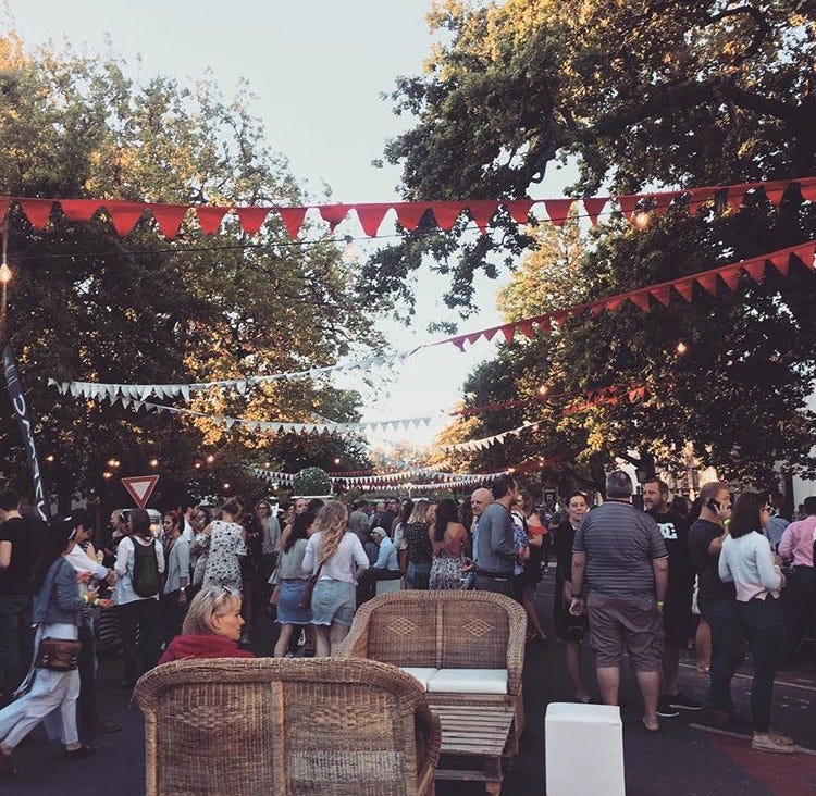 Stellenbosch Street Soirée. Warm summer nights call for wine in the ...