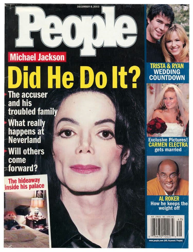 Michael Jackson’s life through the ages: a magazine cover timeline | by ...