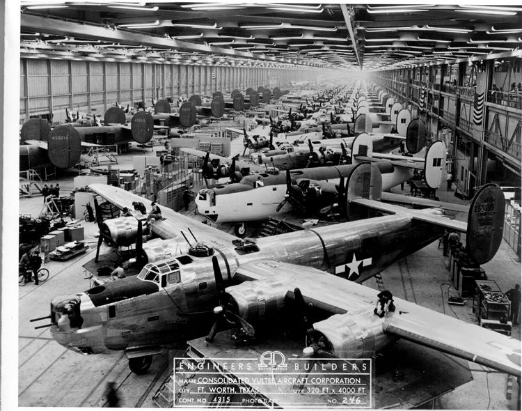 From Stockyards to the Sky. In 1939, the United States’ aircraft… | by ...