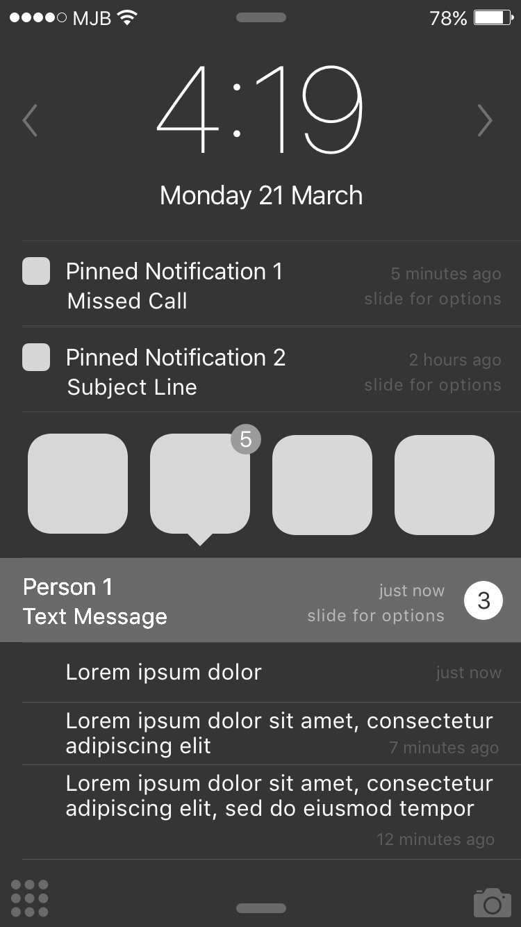 Case Study: A Better Lock Screen. My Intro to Digital Product Design ...