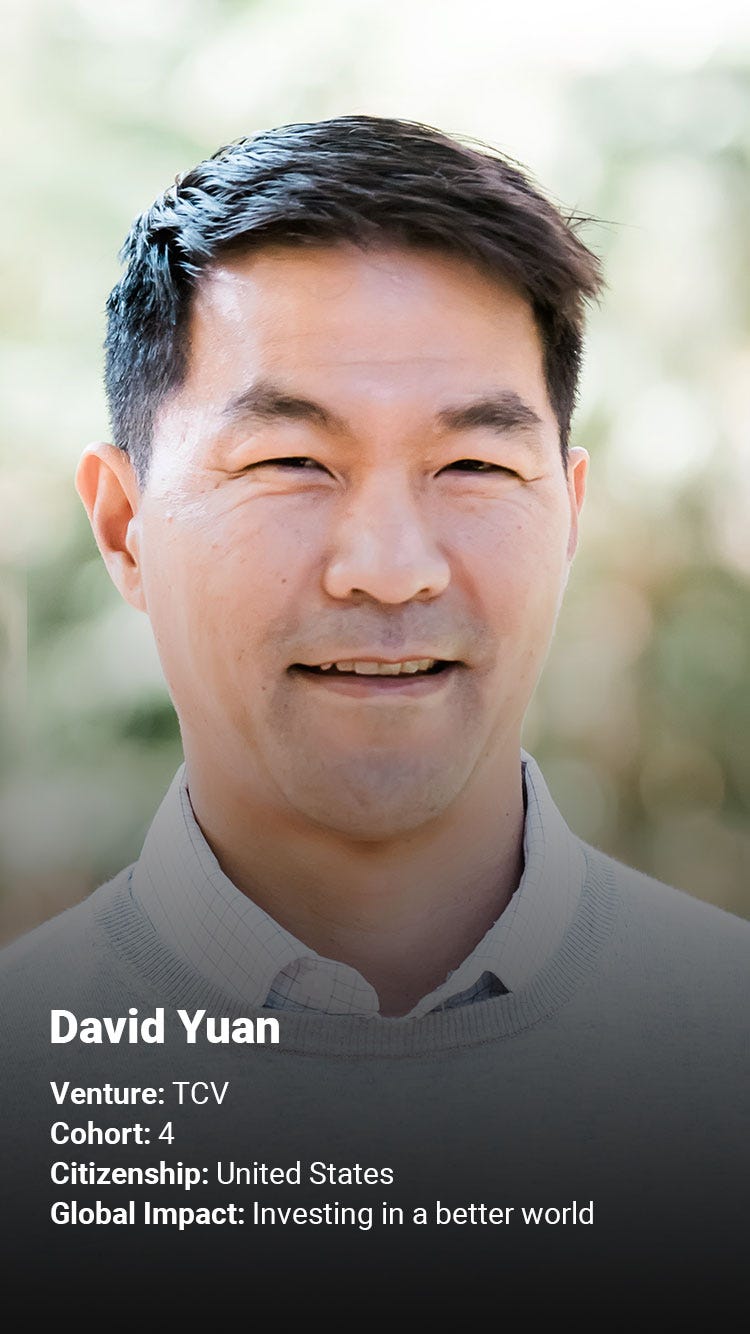 EHF Fellow: David Yuan. Investing in a better world | by Madina Knight ...