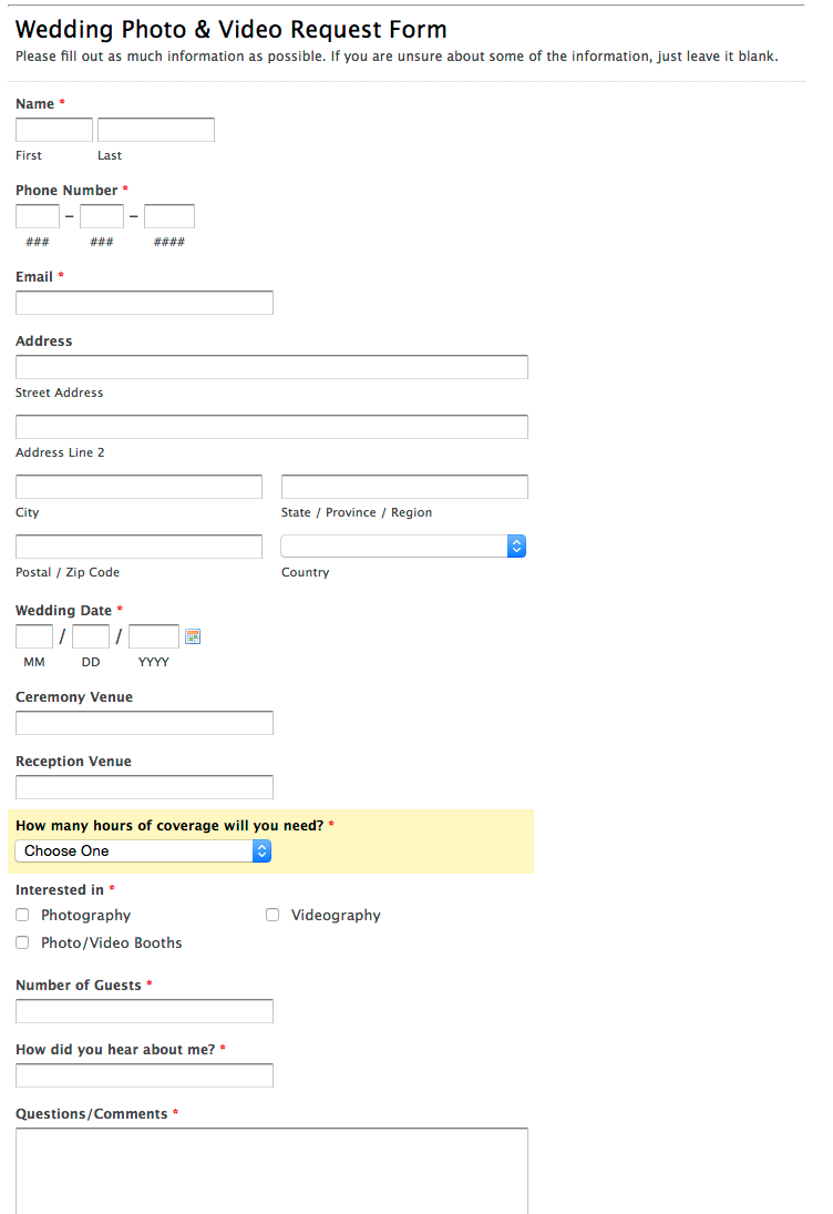 Quotation methods for wedding photography | by aliceblakemore | Medium