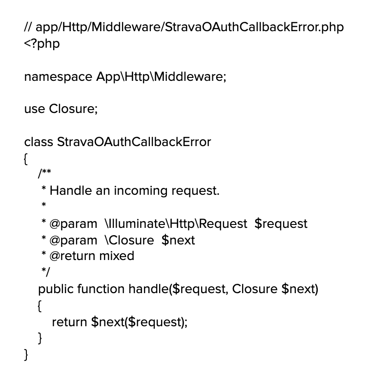 Middleware in Laravel 7 Explained | by Maygen Jacques | Code Enigma ...