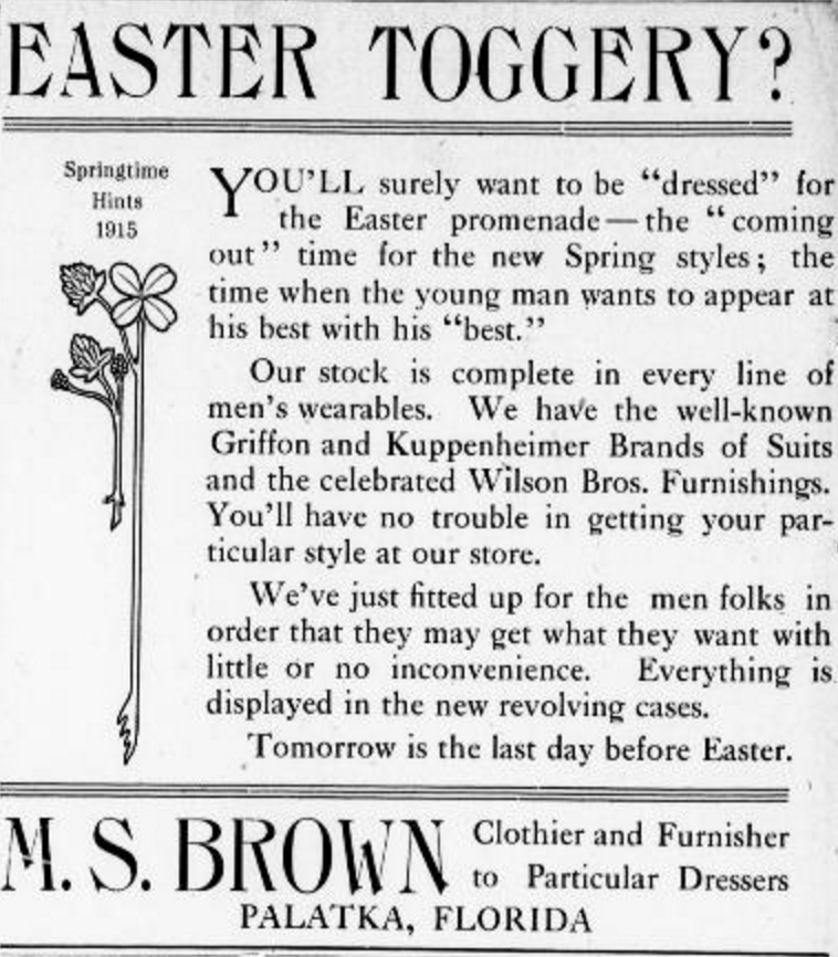How did we celebrate Easter 100 years ago? | by Jason Byrne | Florida ...