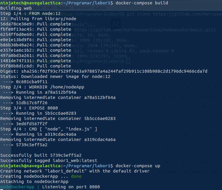 Docker-compose con ejemplos. Para los que hasta ahora se inician el ...