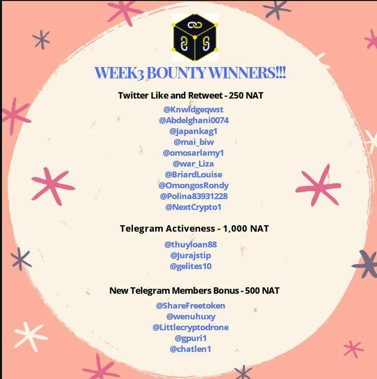 $3,000 Telegram & Twitter Bounty!!! | by Lisa Cashen | Natmin Pure Escrow | Medium