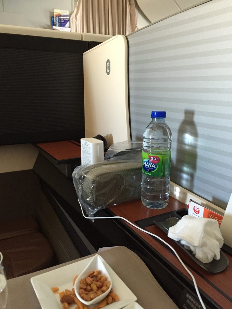 Photo Gallery. Japan Airlines First Class (JFK-NRT)… | by Carl Cheng ...