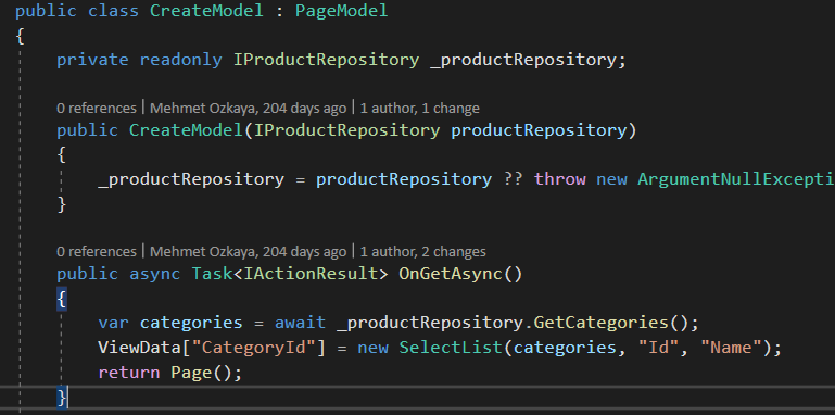 Getting Started With Asp Core Entity Framework Core