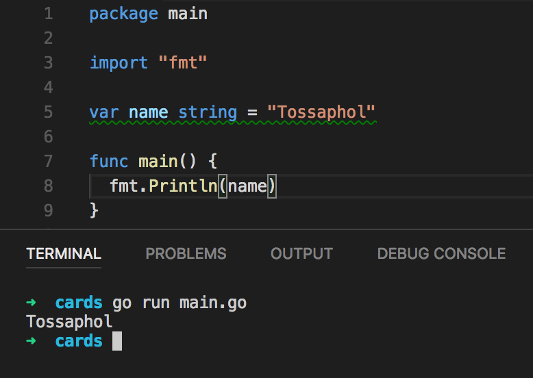 Golang Part 3 : Variable Declarations in Go | by Tossaphol Chin | Digital Thai Valley | Medium
