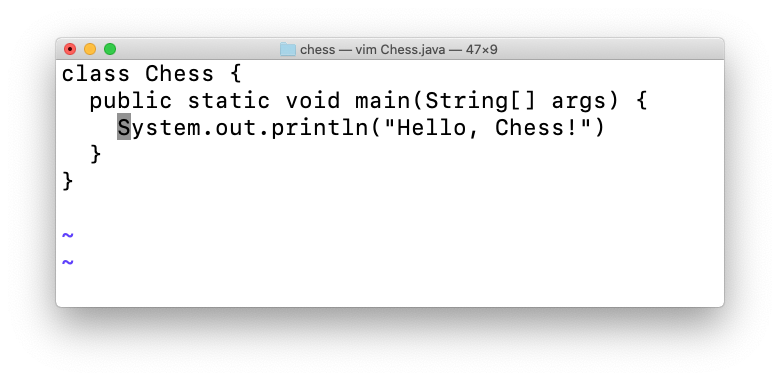 School Java Project Chess (1). Printing out an empty game board | by ...