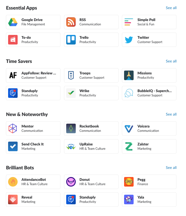 Why we use, I mean, love Slack. The three layer cake of a transcendent ...