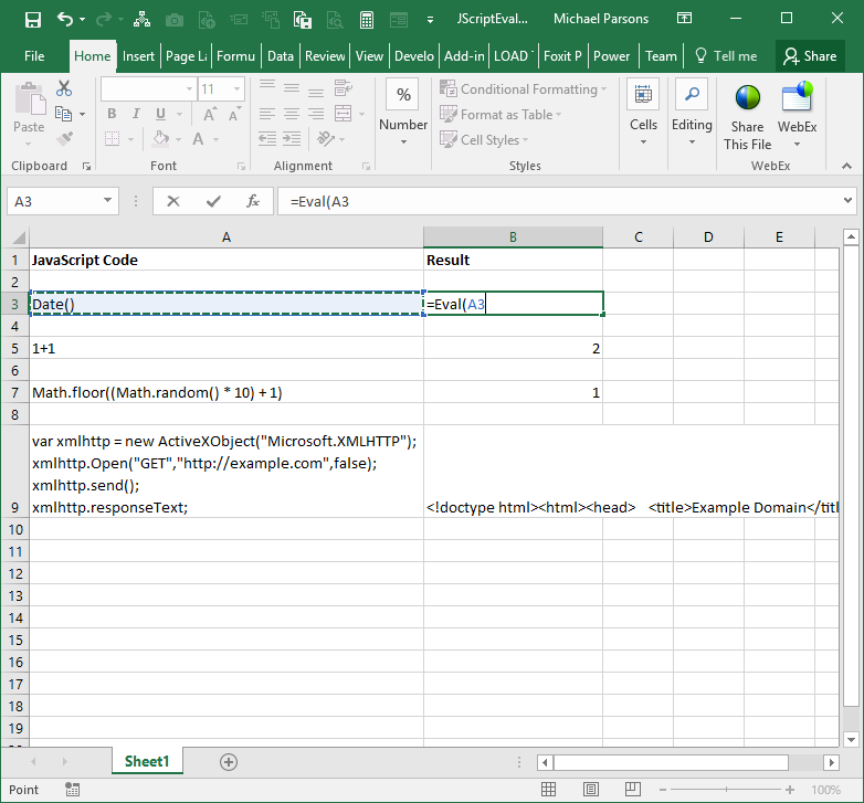 Easy JavaScript Evaluation on Windows | by Mike Parsons | HackerNoon ...