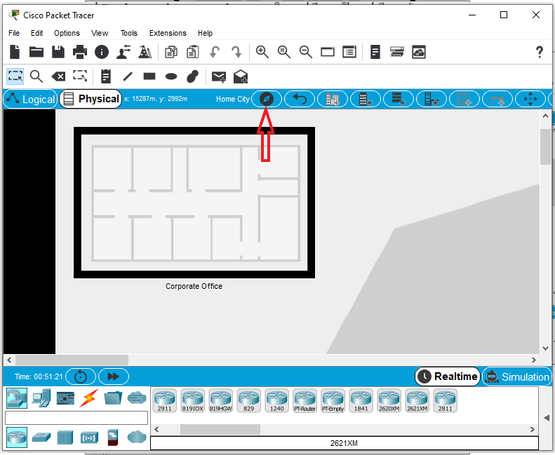 Cisco Packet Tracer ตอนที่ 8 Physical View | by Kong ATKom | Medium