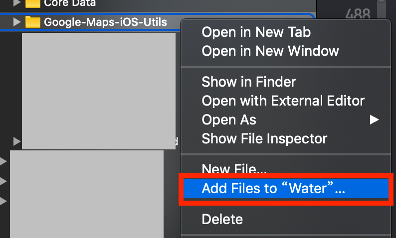 “google-maps-ios-utils” 套件安裝. (google map) | by Peggy Tsai | 彼得潘的 Swift iOS App 開發教室 | Medium