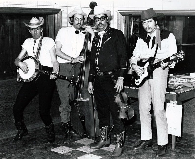 Lester “Roadhog” Moran and his Cadillac Cowboys Alive at the Johnny ...