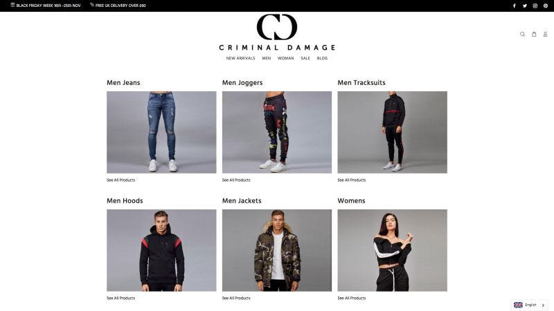 35 of the best streetwear web designs in 2018 | by We Make Websites ...