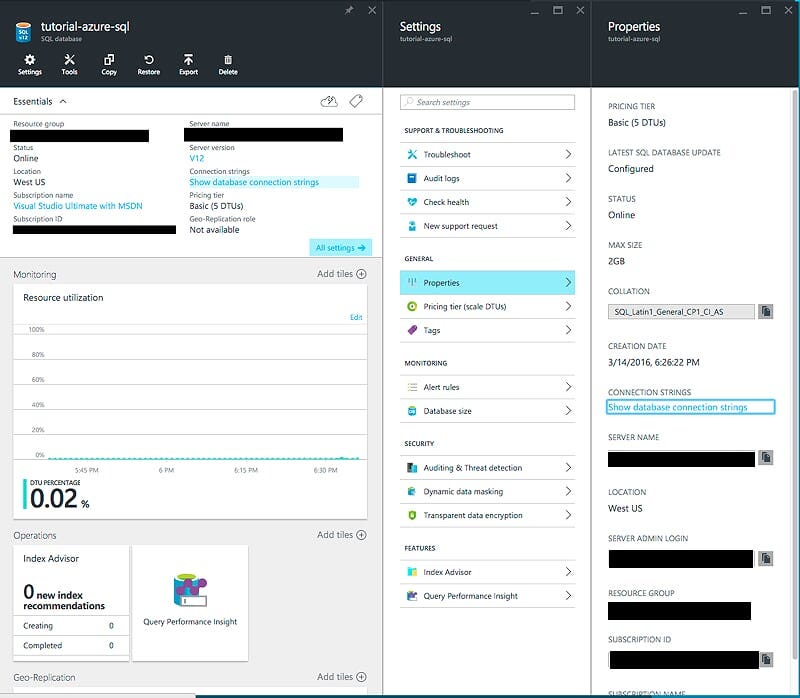 Azure SQL + Entity Framework in a Console Application | by Radu Matei ...