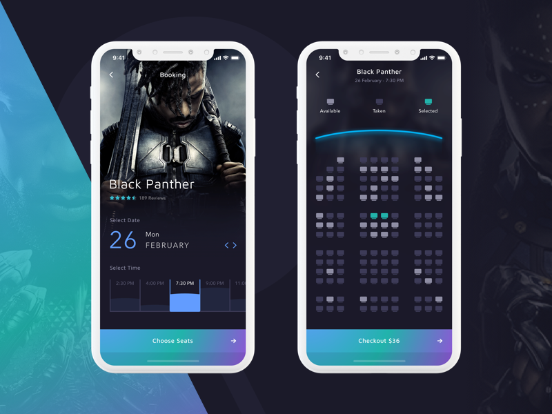 40+ Cinema App Design. Welcome to the biggest collection of… | by ...