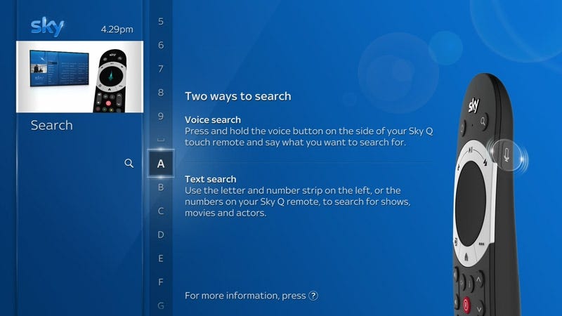 Interactive Smart TV interface and corresponding Mobile App concept for ...