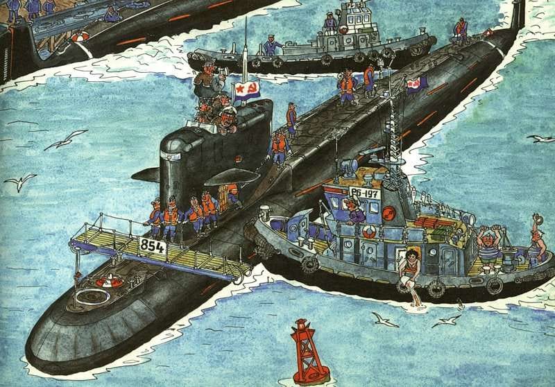 You Have to Read This Lost Soviet Submarine Comic - War Is Boring - Medium