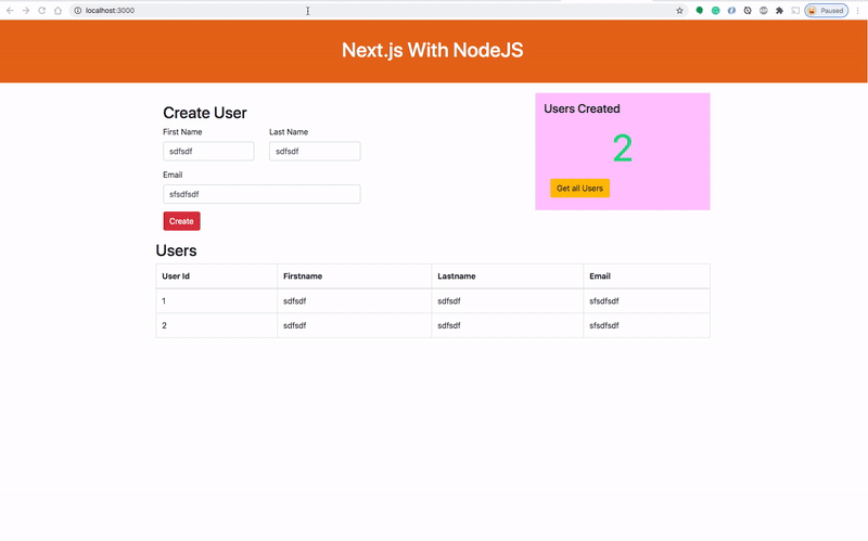 Dockerizing Next Js App With Nodejs Backend By Bhargav
