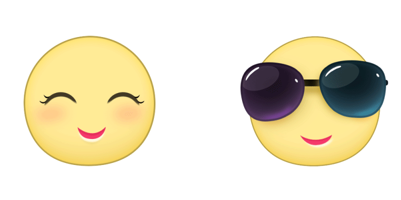 Lovely-emoticons. The project which about social chat was… | by 🌷Emmayu ...
