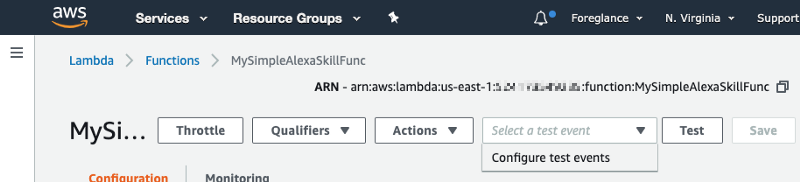 Create simple Amazon Alexa Skill with backend on Java