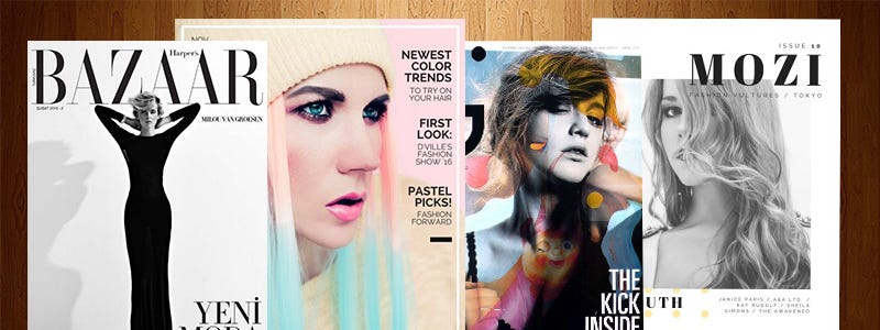How to create high impact magazine page layout design?