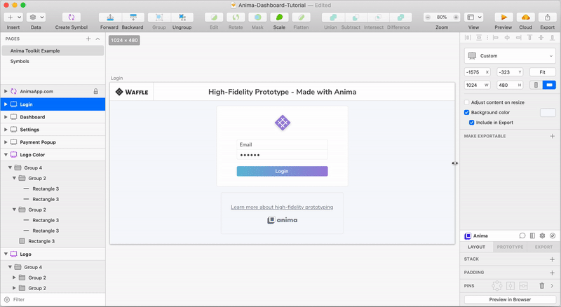 How to Create a High-Fidelity Prototype with Sketch | by Anima App ...
