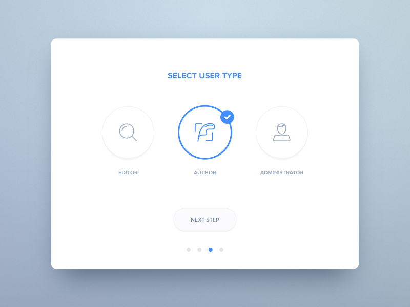 Select Page UI Inspiration. via Muzli | by Muzli | Muzli - Design ...