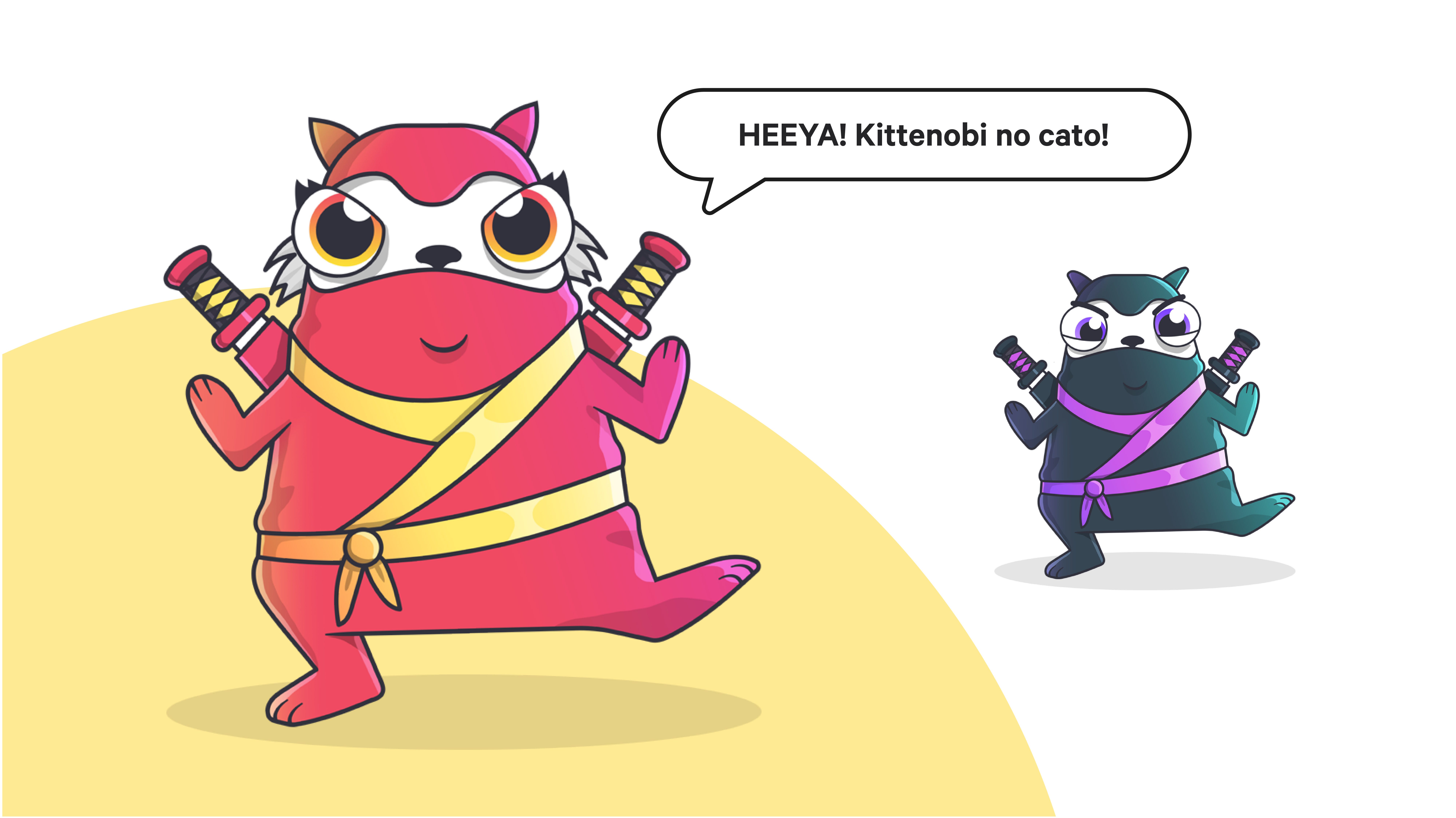 Momo-chan schools in the way of the ninja | by CryptoKitties ...