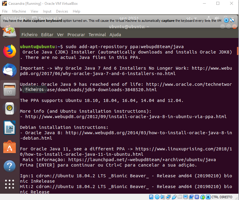 Como Configurar E Instalar Apache Cassandra Em Multi Node Cluster No Ubuntu 1804 By Rui