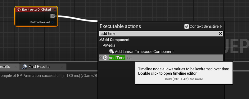 Making animations with UE4 blueprints: the Timeline | by Alexandre Lombard | Medium