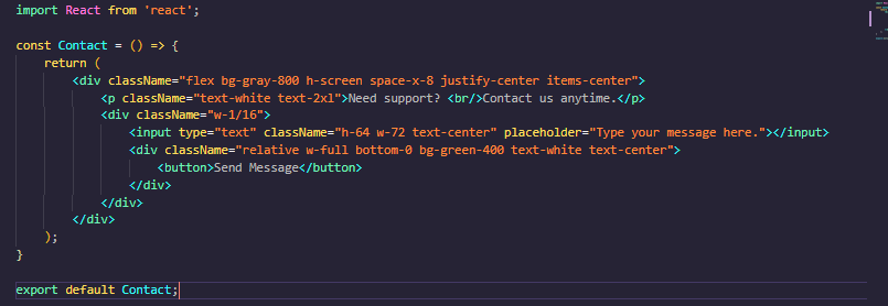 TailwindCSS with React.js (pt.2). Read up on part 1 if you haven’t ...