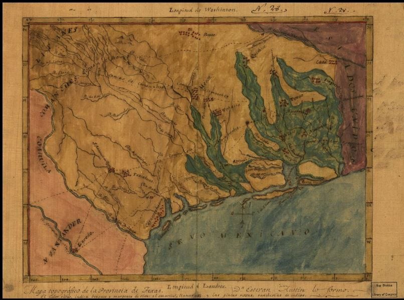 Mapping Texas: From Frontier to the Lone Star State — The Maps of ...