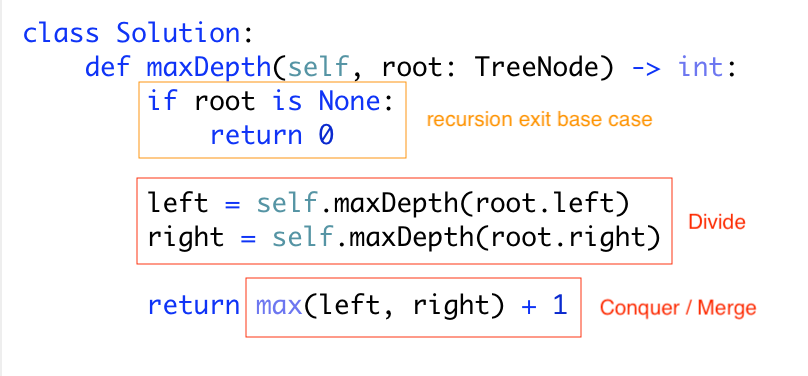 [九章算法] Template — Binary Tree, DFS 遞歸 — Divide Conquer | by Derek Fan ...