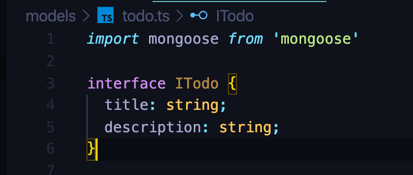 typescript express mongoose