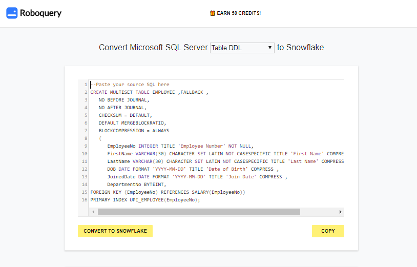 Microsoft SQL Server to Snowflake Migration. Converting the code ! | by ...