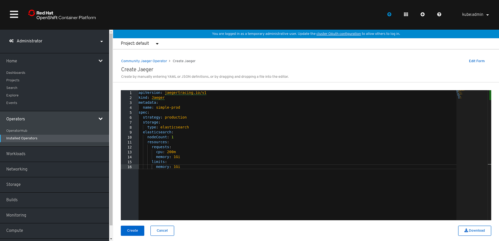 Jaeger With Elasticsearch On Kubernetes Using Operators By Pavol Loffay Jaegertracing Medium