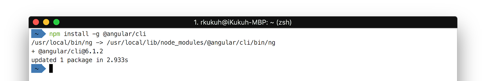 Project Setup Di Angular 6 Instalasi Angular Cli By R Kukuh Modern Web App Medium