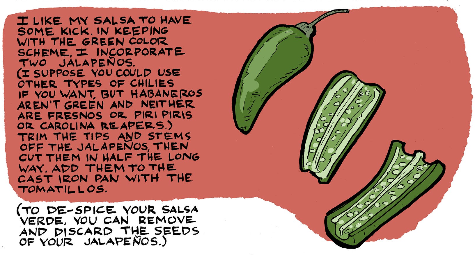 Salsa Verde: An Illustrated Recipe | by Jef Harmatz | Tenderly