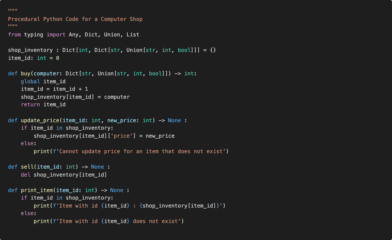 From Procedural Python to Object Orientation | by Sami Islam | The Innovation | Oct, 2020 | Medium