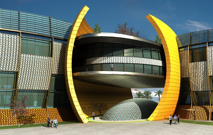 Some funky-looking buildings are coming up in Qatar’s Lusail City