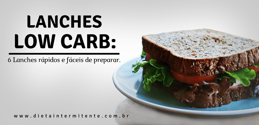 Lanches Low Carb: 6 Lanches rápidos e fáceis de preparar | by Dieta ...