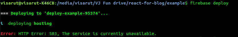Reactjs Deploy Web To Firebase Hosting By Visarut Junsone Lazy
