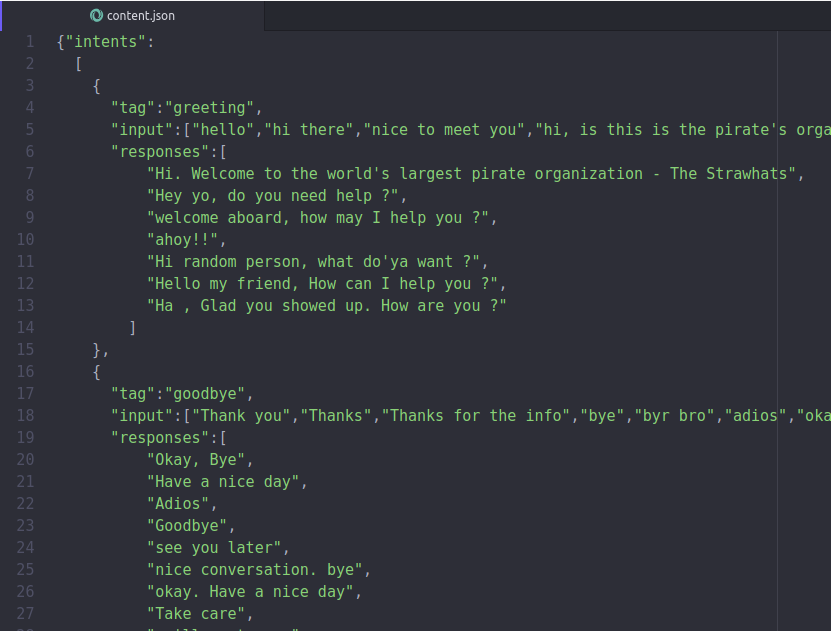 Chatbot with TensorFlow 2.0 — Going Merry | by Ashwin Prasad ...