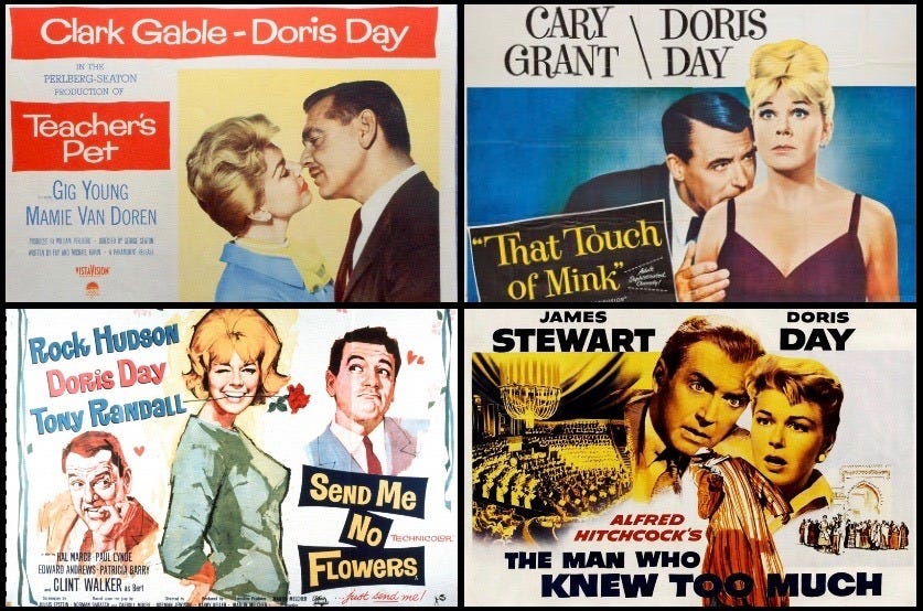 Honouring Doris Day with my Top 5 of her films | by Old Hollywood | Medium