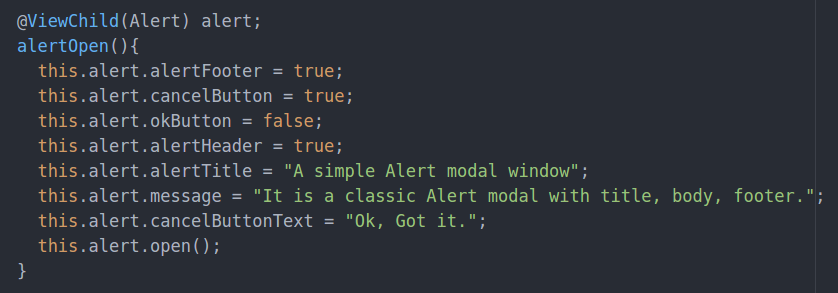 Angular 2 modal using bootstrap. Only requires Bootstrap css. No need ...