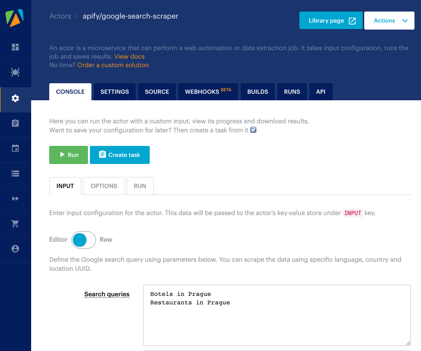 How to scrape Google Search results - Apify Blog